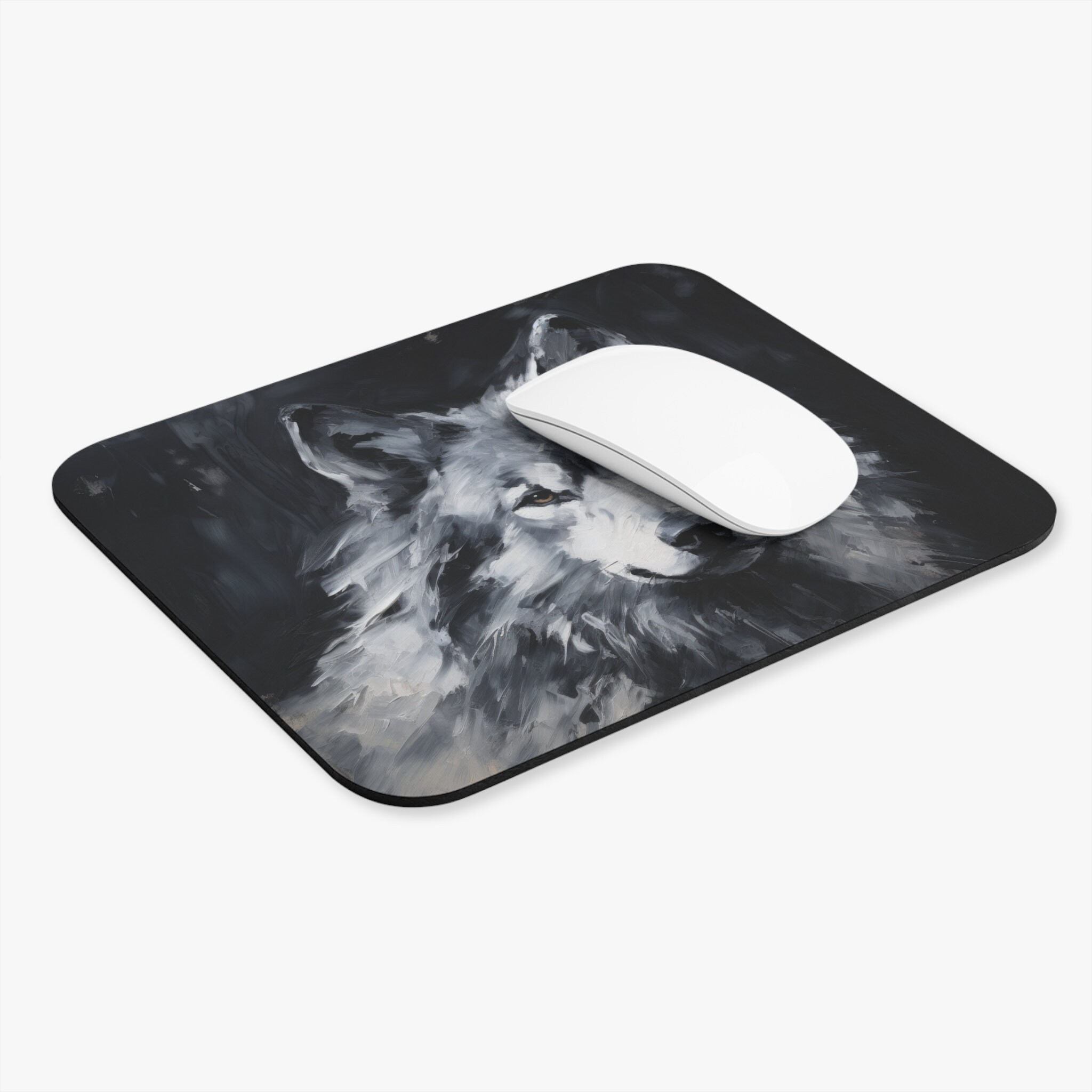 Wolf Mouse Pad Western Aesthetic Wolves Nature Alaska - Etsy