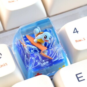 Custom Handmade Pokemon Theme Resin Artisan Key Cap Cherry MX ...