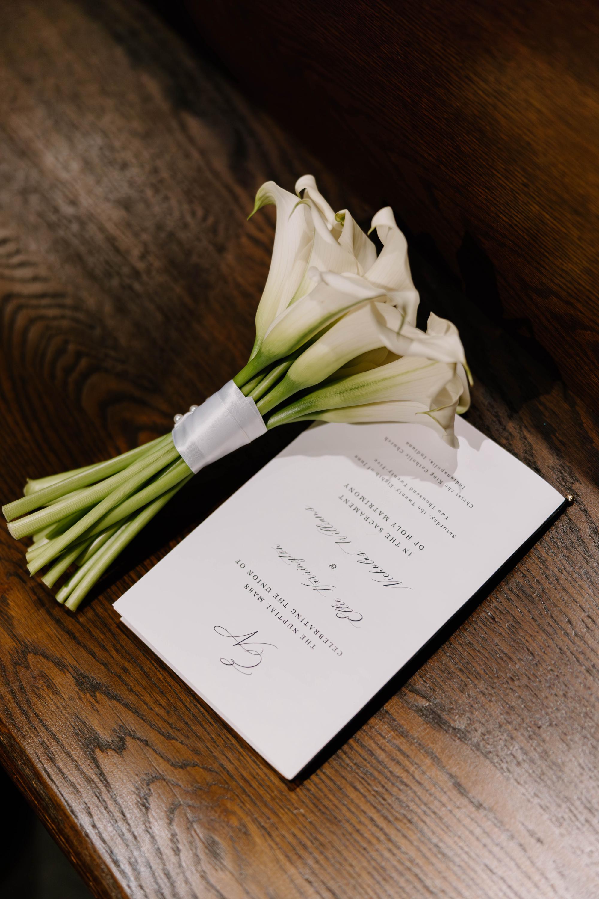 Catholic Wedding Mass Program Template | Editable Order of Service ...