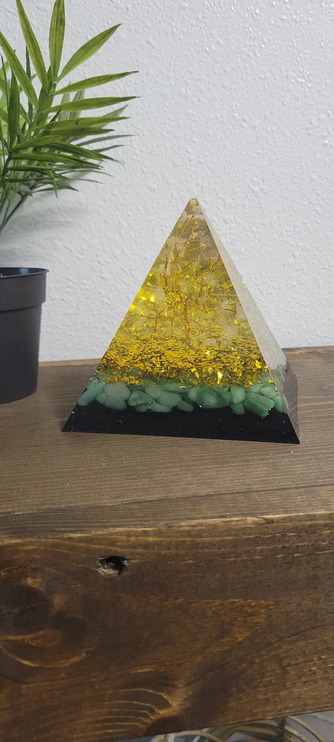 Epoxy Pyramid - Etsy