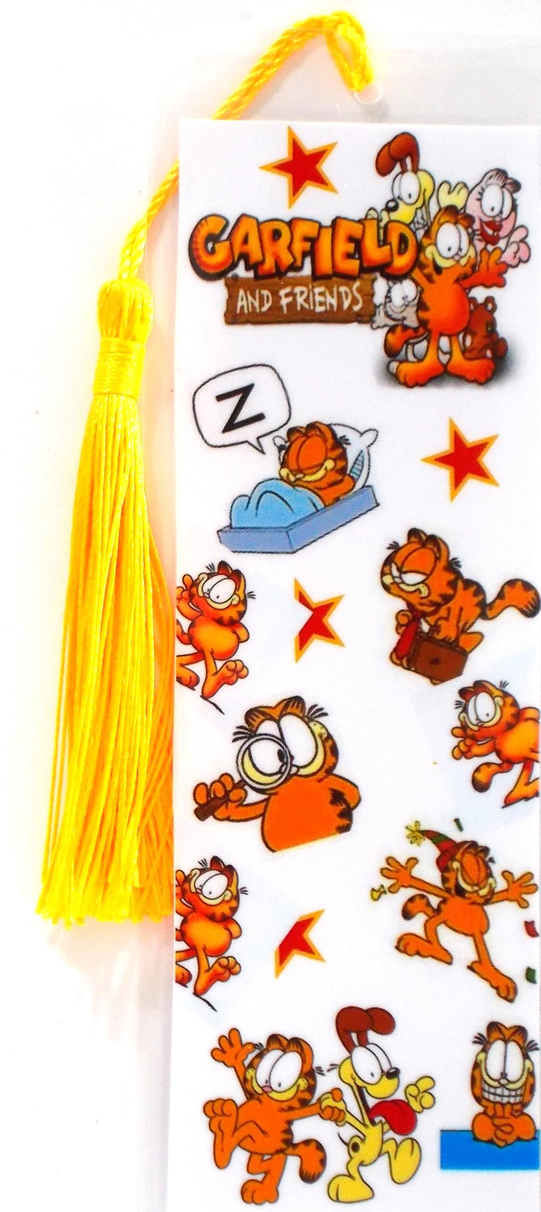 Garfield and Friends/cartoon/ Unique Exquisite Laminated Bookmark ...
