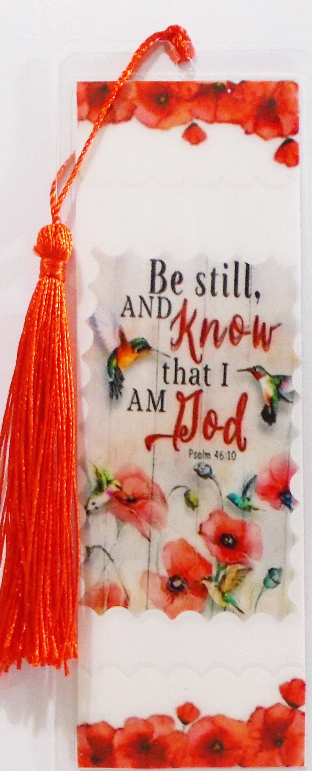 BE STILL and Know Bible Verse Psalm 46:10 Unique Exquisite Laminated ...
