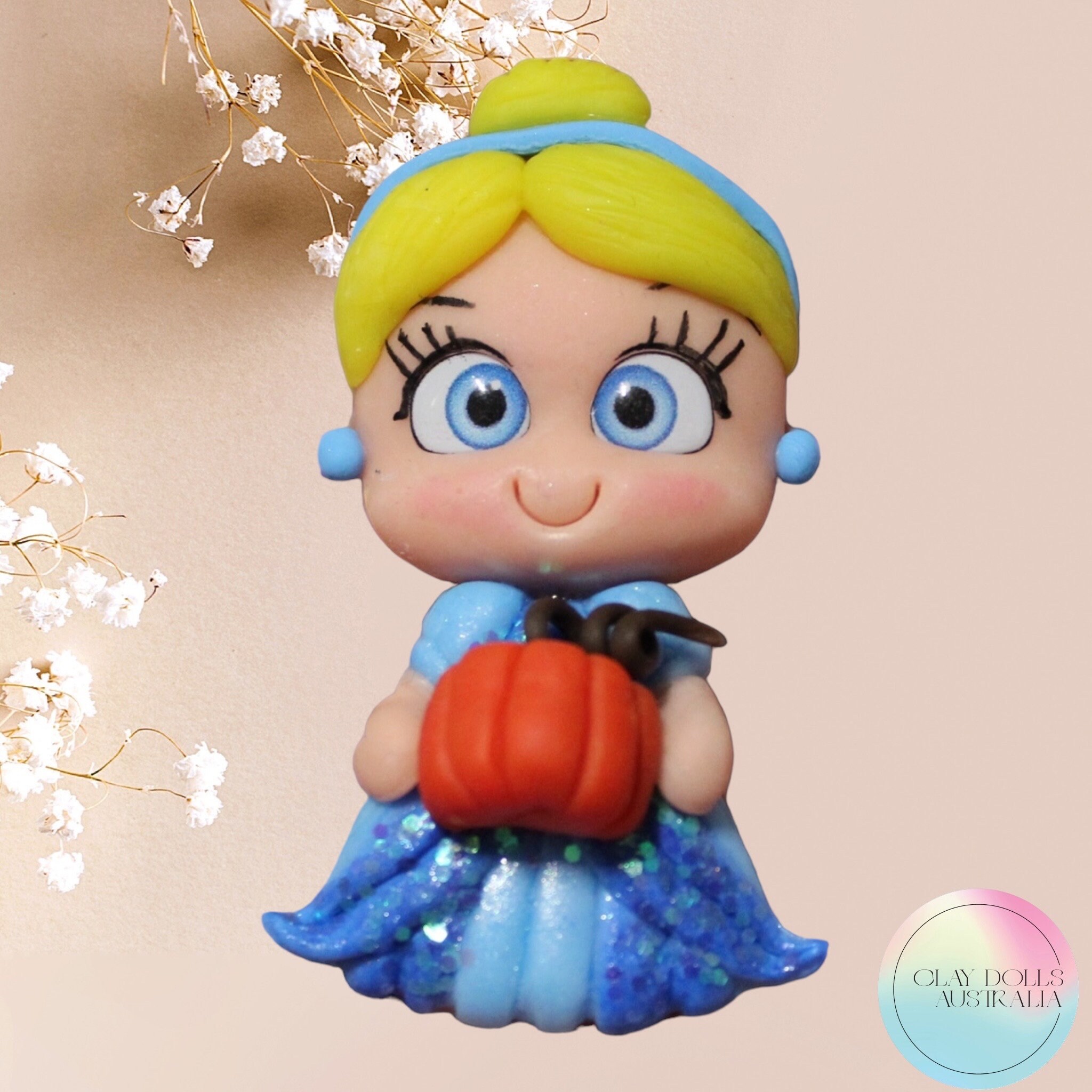 Princess Clay Doll - Etsy