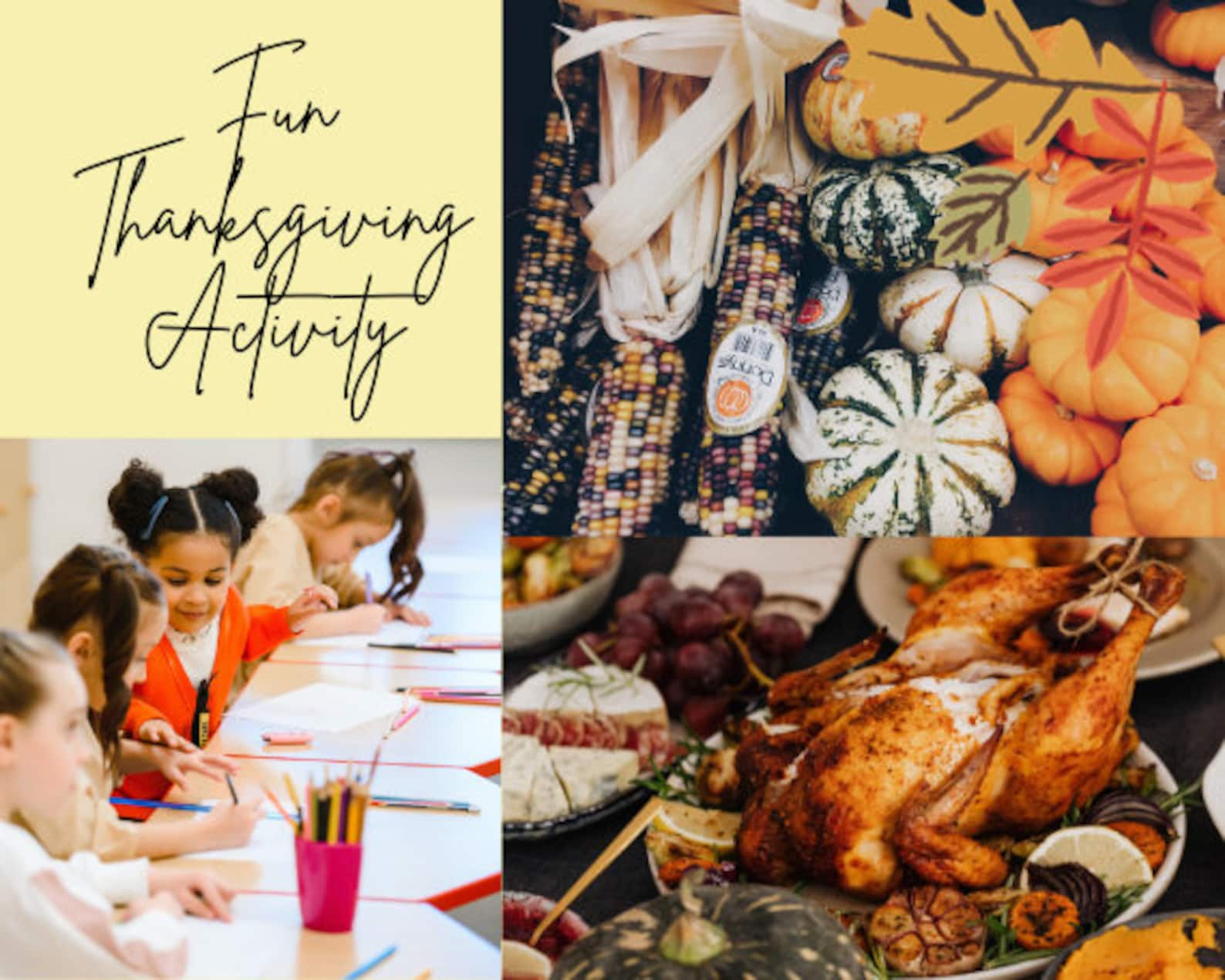 Thanksgiving Coloring Printable Poster, Funny Thanksgiving Poster, Fall ...