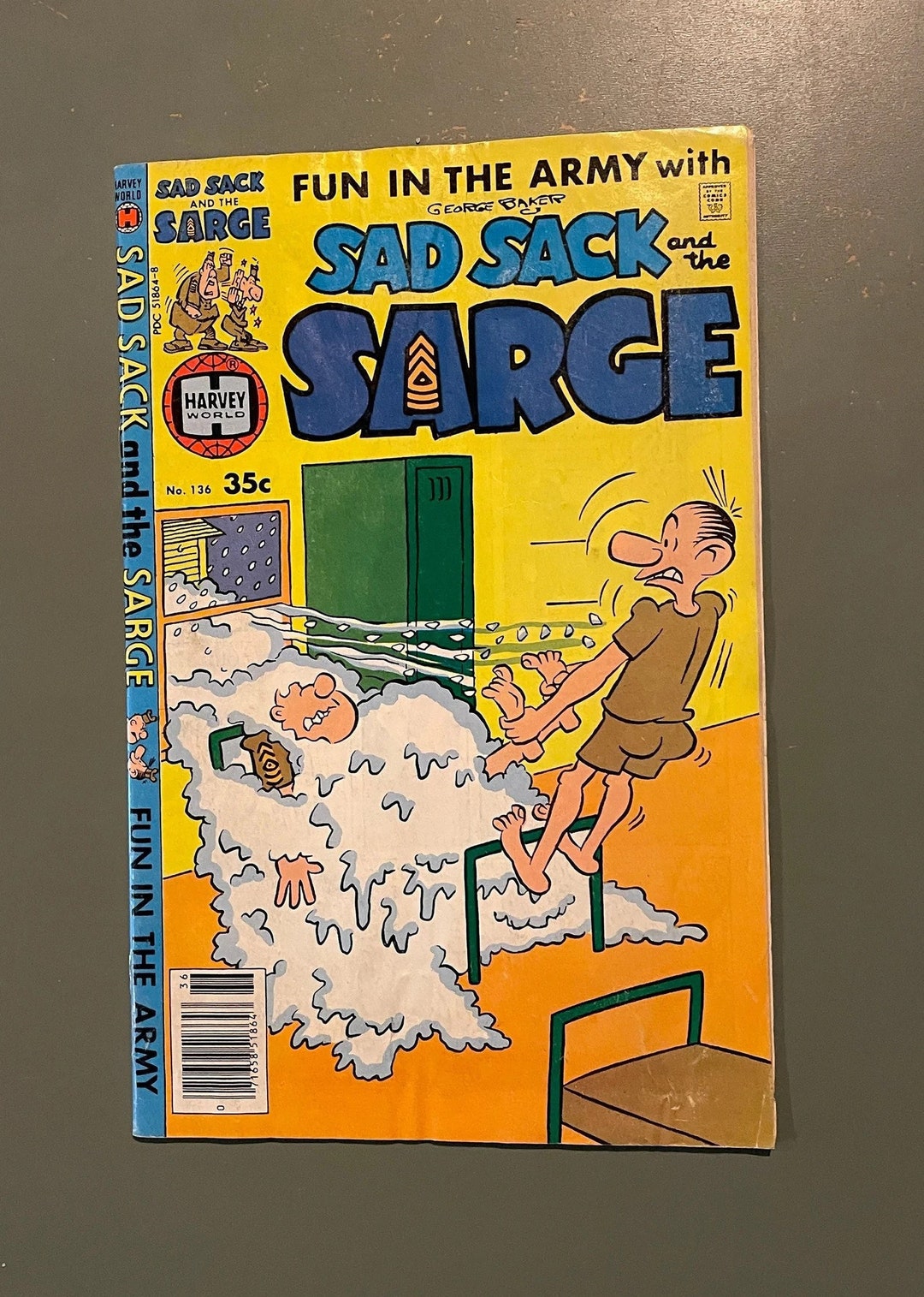 Sad Sack and the Sarge Comic Book, Apr 1979 No 136. LOC: Ec3029 - Etsy