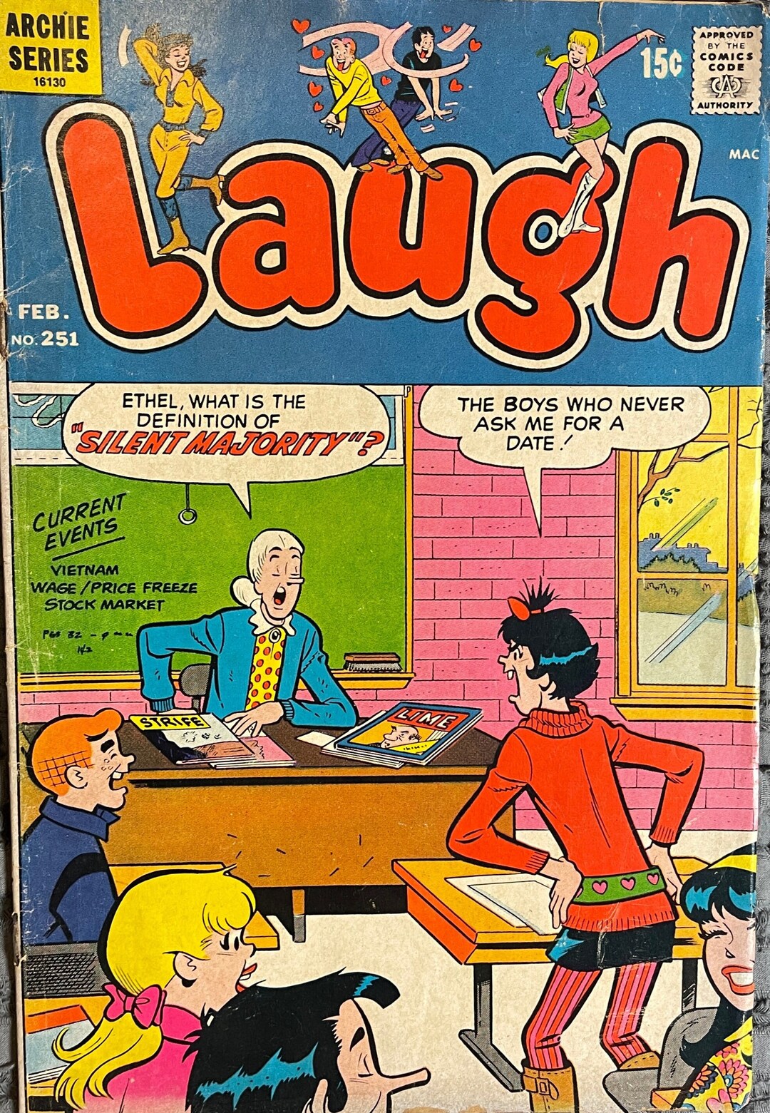 Laugh Comic Book, Feb 1972, No. 251 - Etsy