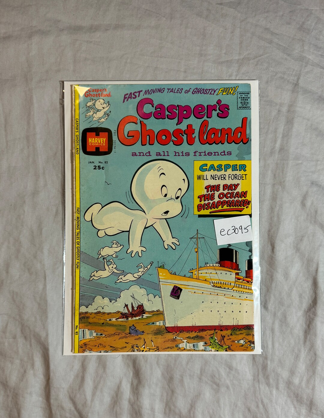 Casper's Ghostland Comic Book 1975 Jan No. 82 LOC: - Etsy