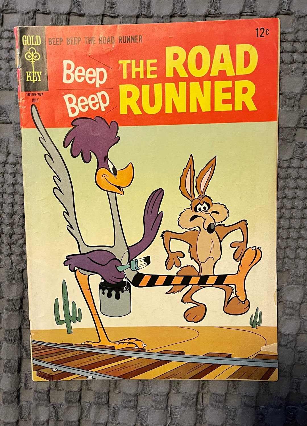 Beep Beep the Road Runner Comic Book No 4 July 1967 - Etsy