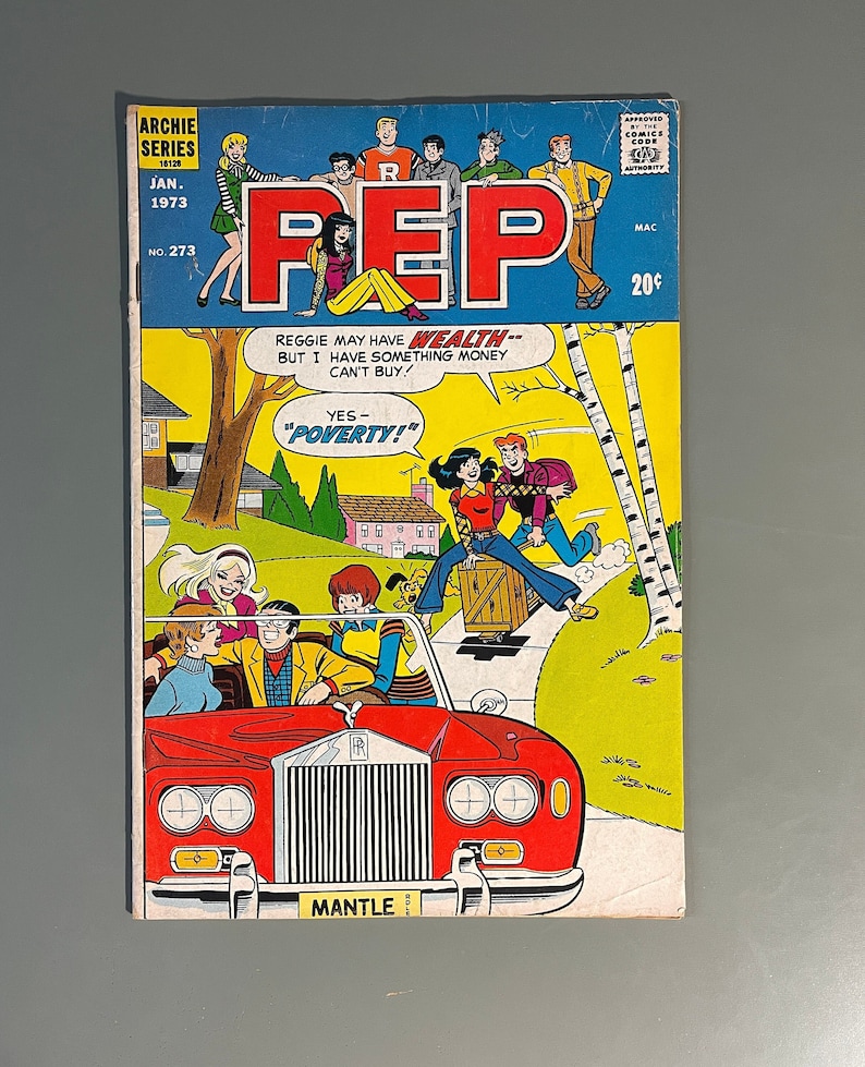PEP Comic Book, Jan 1973, No 273 - Etsy