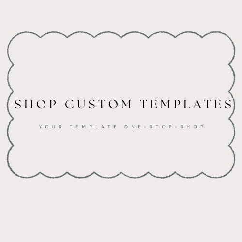 ShopCustomTemplates - Etsy