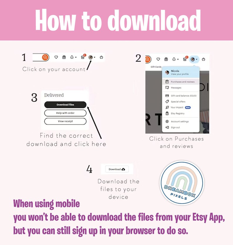 Minnie Mouse Delicate Pink and Gold Digital Paper Pack, Textures for ...