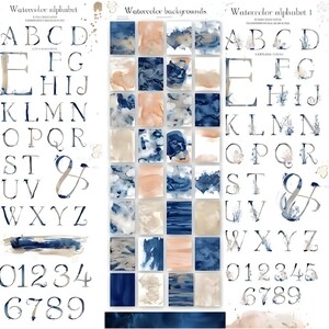 Watercolor Sea Creatures & Floral Elements Mega Bundle PNG - Etsy