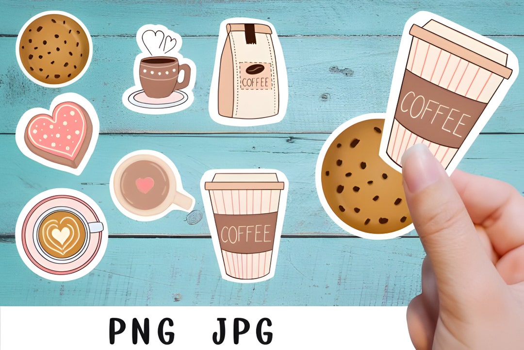 Coffee Stickers for Java Lovers | PNG | JPG | Digital Download ...