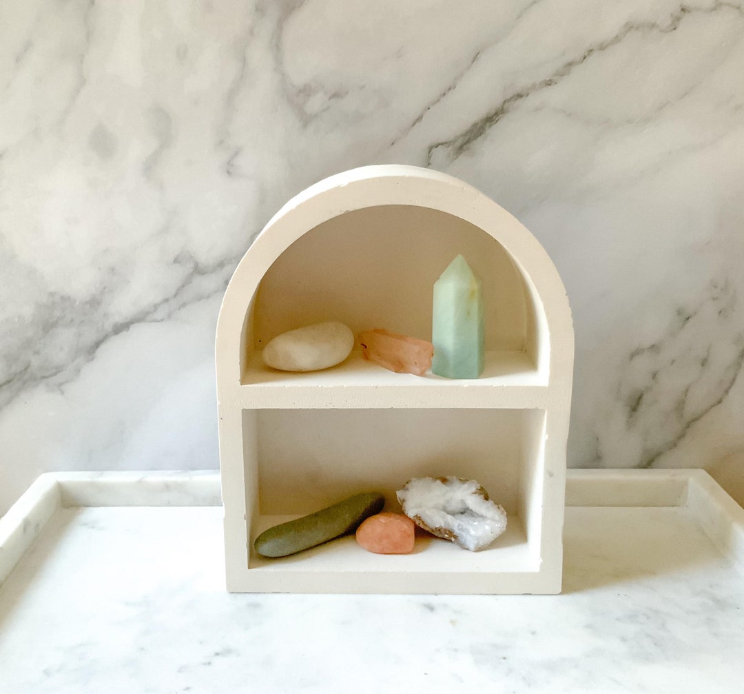 Minimalist Arch Shelf: Elegant Display Stand for Miniatures, Curios ...