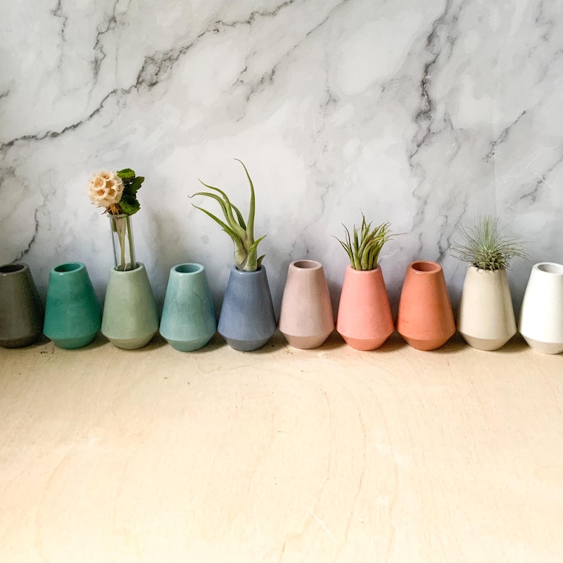 Colorful Flower Vase - Etsy