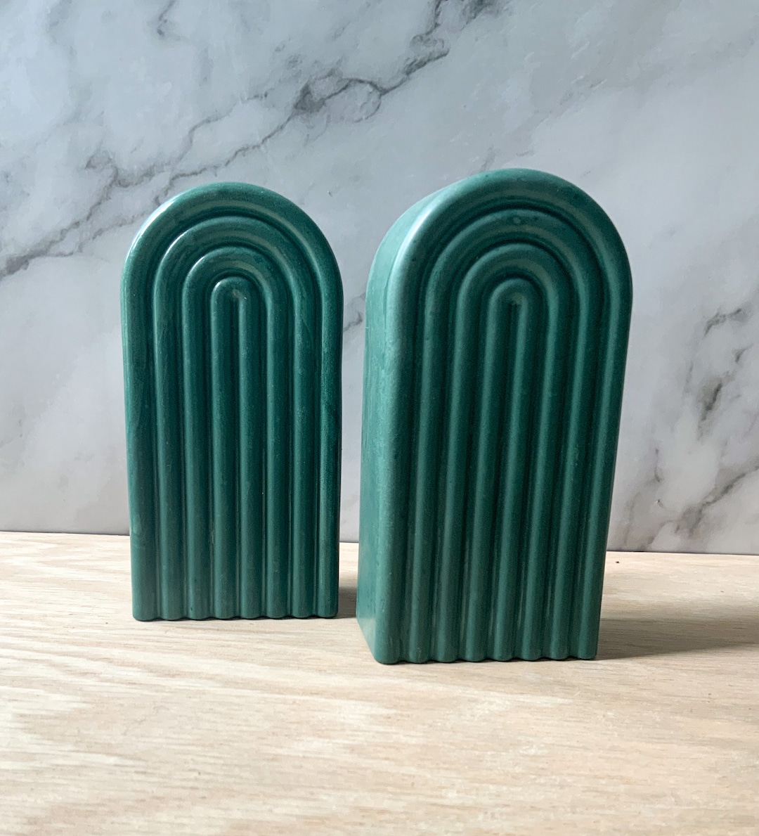 Modern Arch Bookends: Minimalist Photo Prop for Home Decor, Photography ...