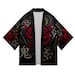 Fierce Demon and Snake Kimono Cardigan - Unisex Gothic Coat for Cosplay ...