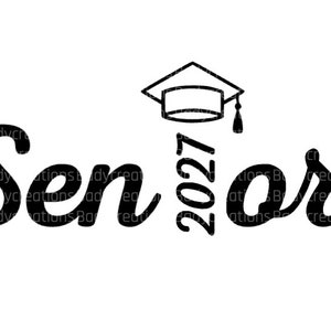 Senior Class of 2027 Svg, Png, Jpeg - Etsy