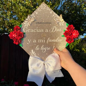 Graduation Cap Topper, Virgencita Grad Cap, Our Lady of Guadalupe Grad ...