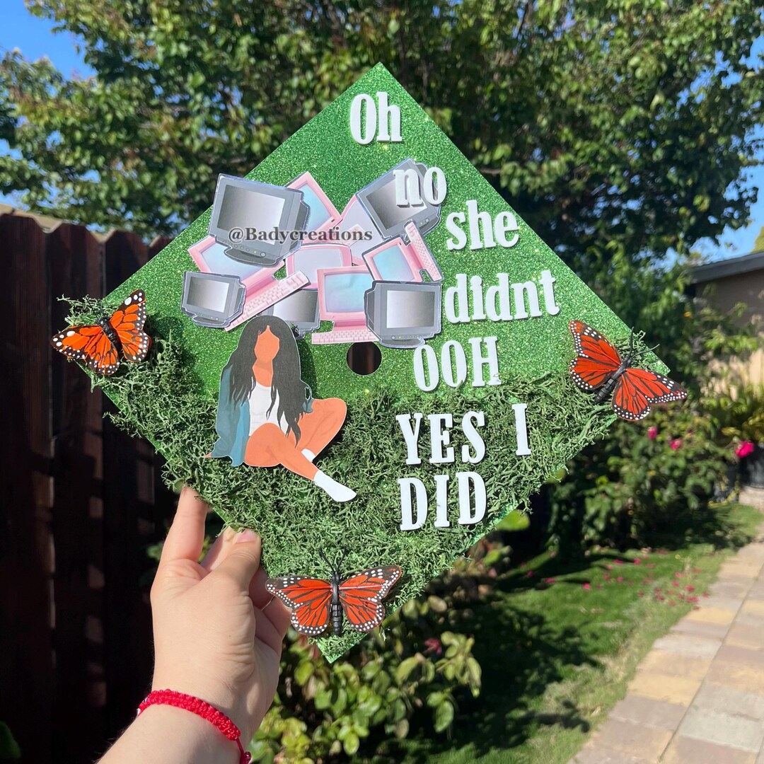 Sza Graduation Cap- Ctrl “supermodel” - Etsy