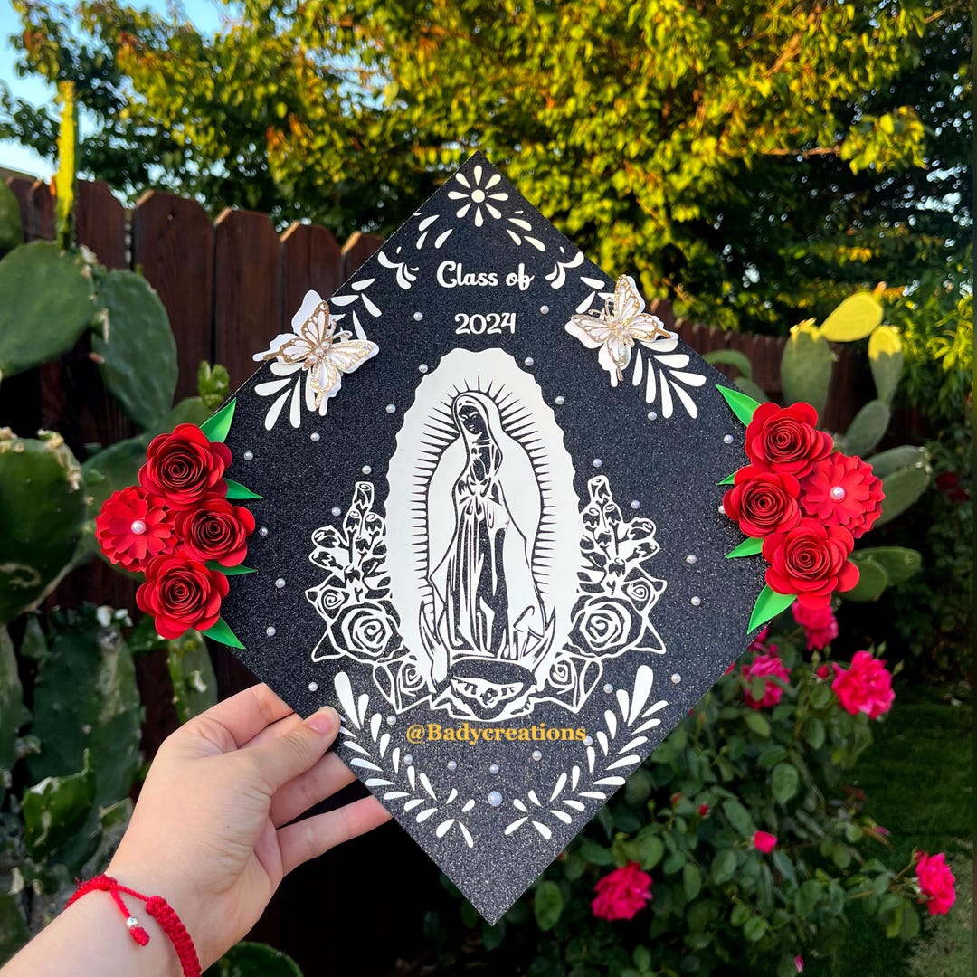 Virgin Mary Graduation Topper - Etsy