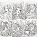 A Fantasy Garden Coloring Book for Adults | Whimsical Garden Sheets ...