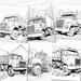 36 Construction Themed Coloring Pages for Kids Construction Trucks ...
