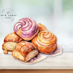 Pan Dulce Pastries - Sweetbread - Mexican Pastries - Clipart - Digital ...