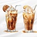 Vintage Watercolor Root Beer Float | Root Beer Soda | Clipart | Digital ...