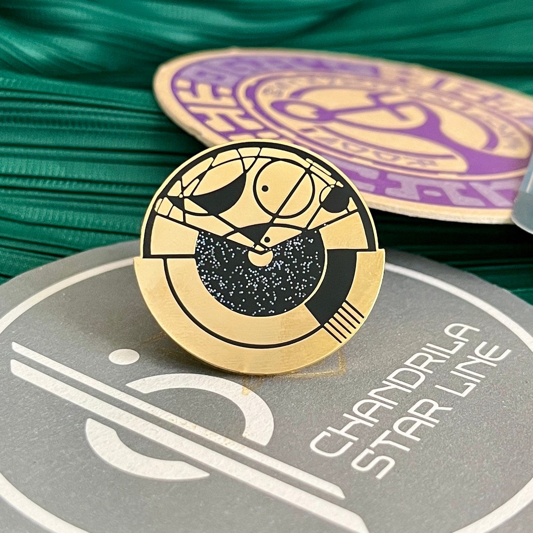 Starcruiser Crown of Corellia Art Enamel Pin - Etsy