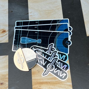 Halcyon Starcruiser Navigation Chart Holographic Sticker - Etsy