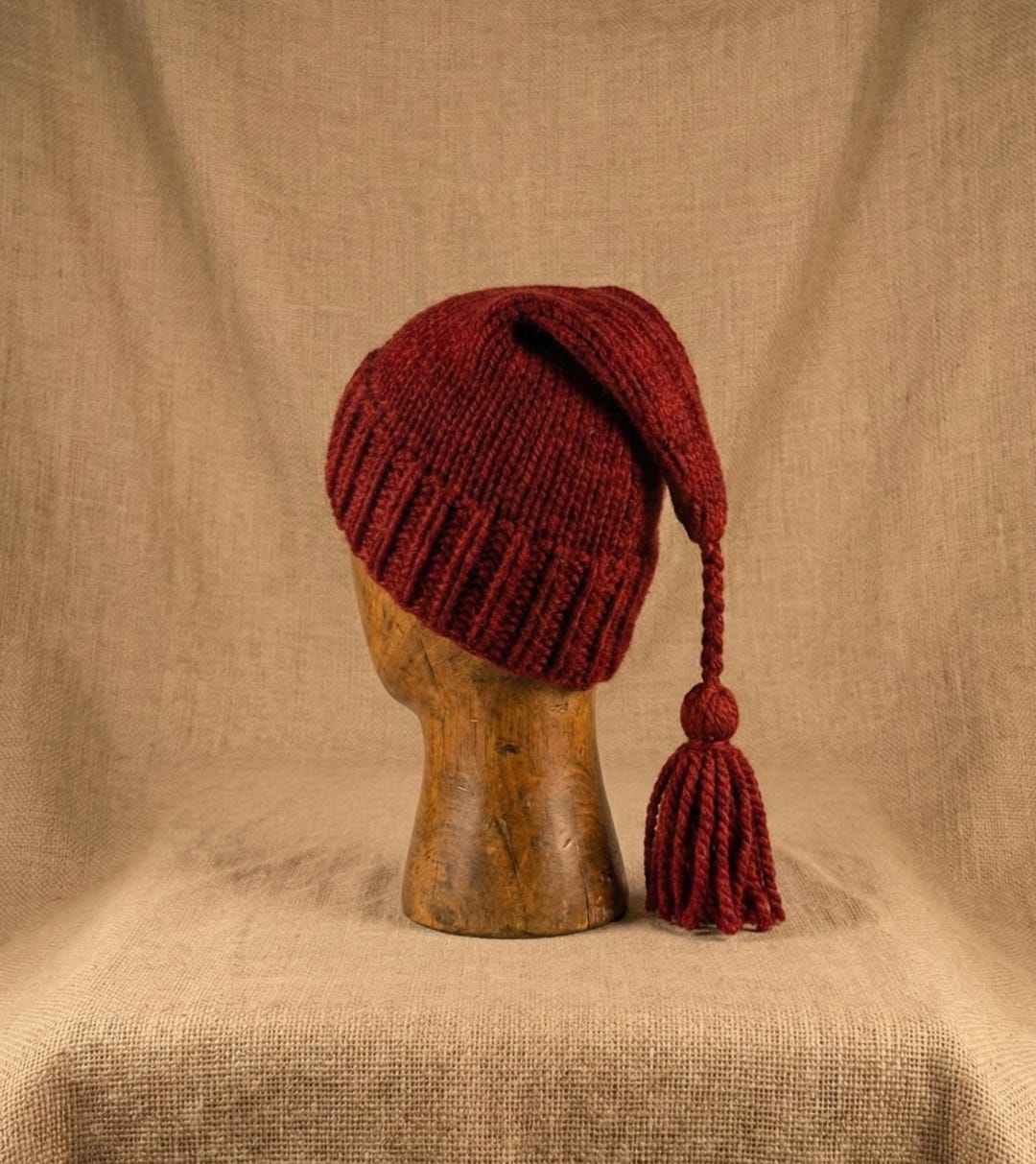 Knitting Red Ice Melt Norwegian Resistance Hat Pattern PDF - Etsy