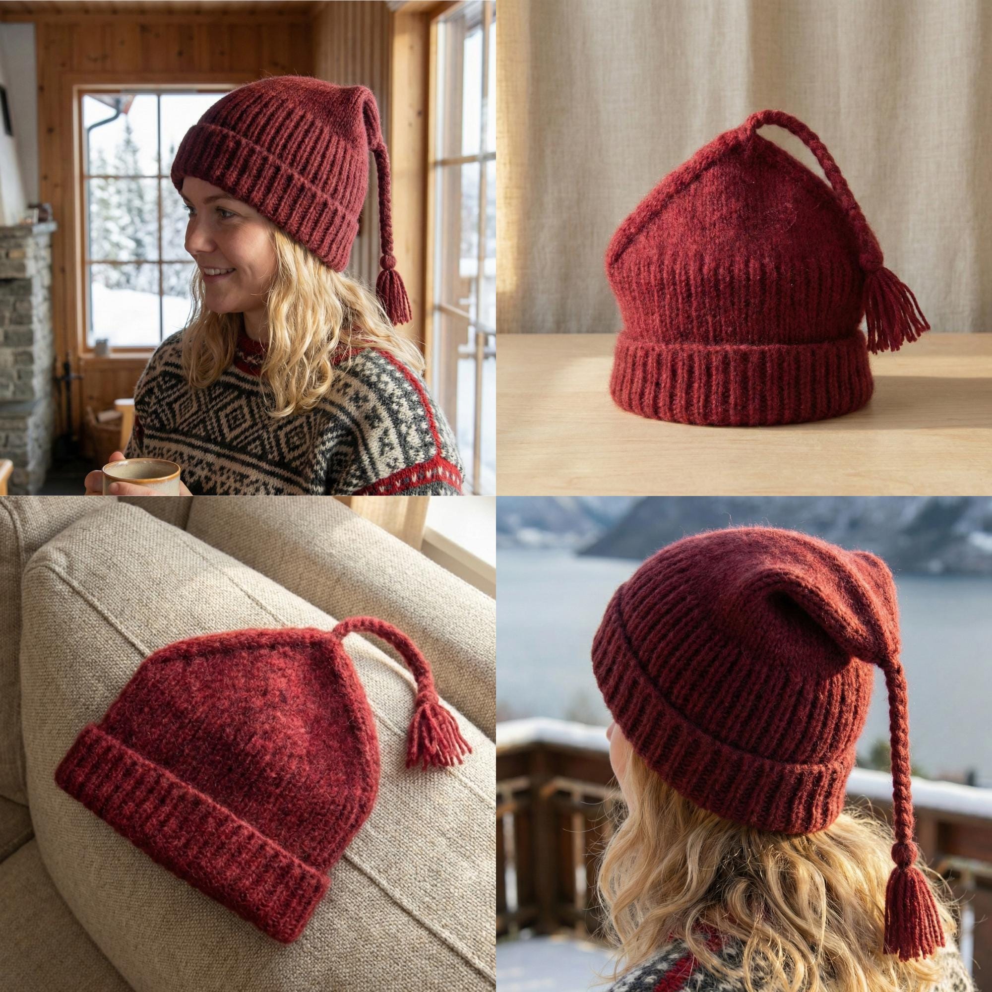 Knitting ICE Melt Hat Pattern Beanie, Norwegian Resistance Hat - Etsy