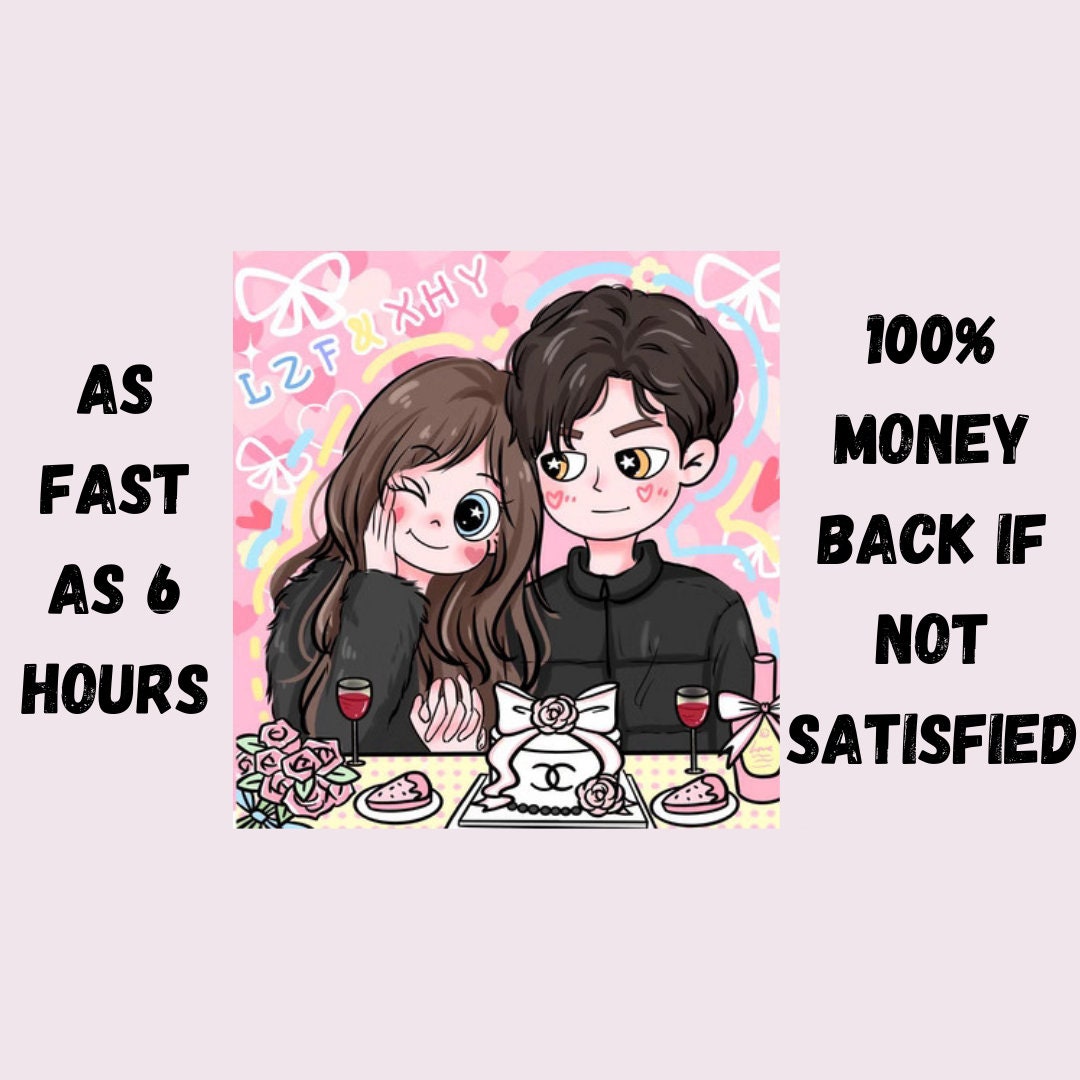 Unique Personalized Cartoon Portraits | Custom Family Illustrations ...
