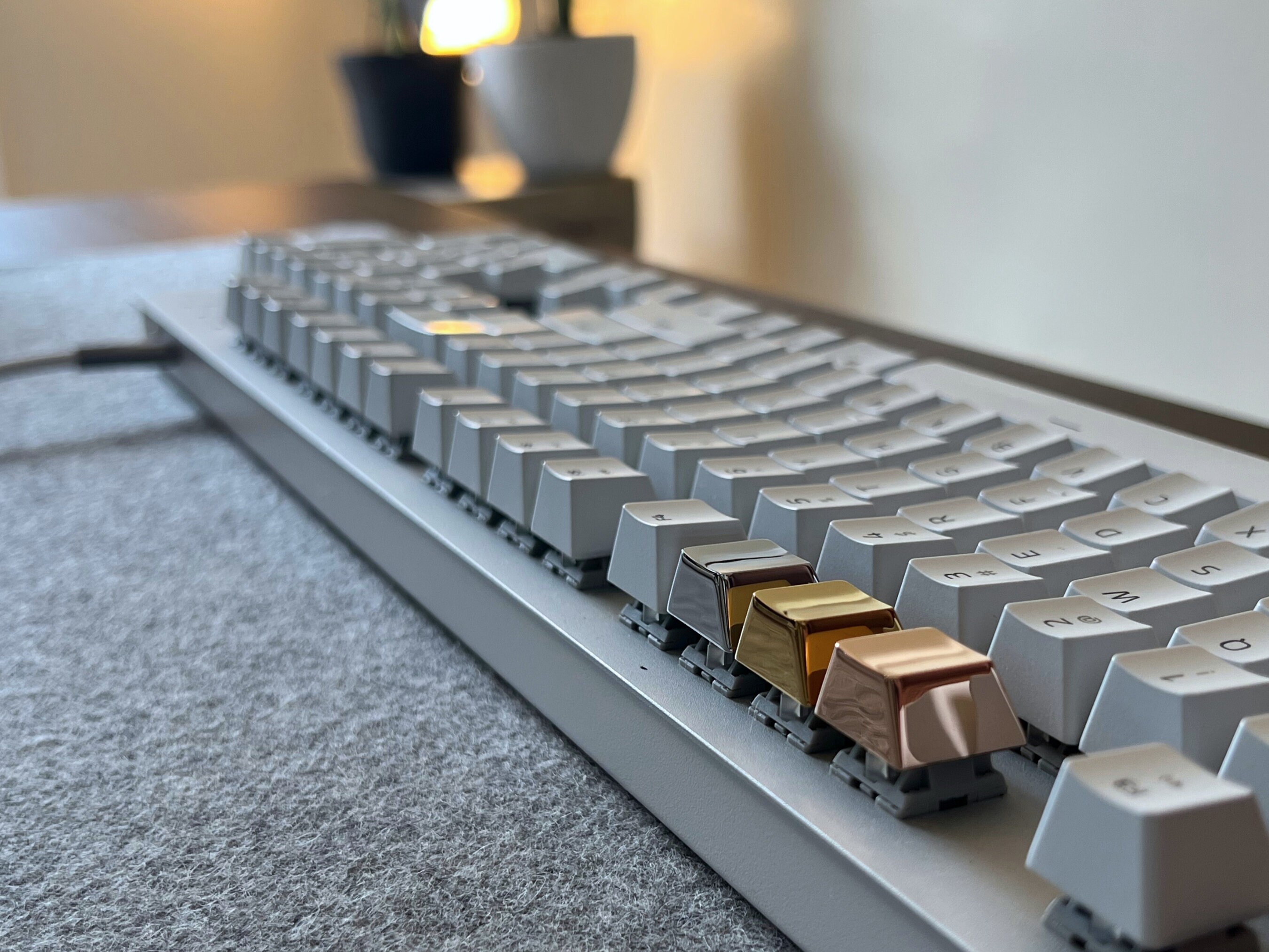 Gold Silver Plated Keycaps for Keyboard Artisan Keycaps for - Etsy