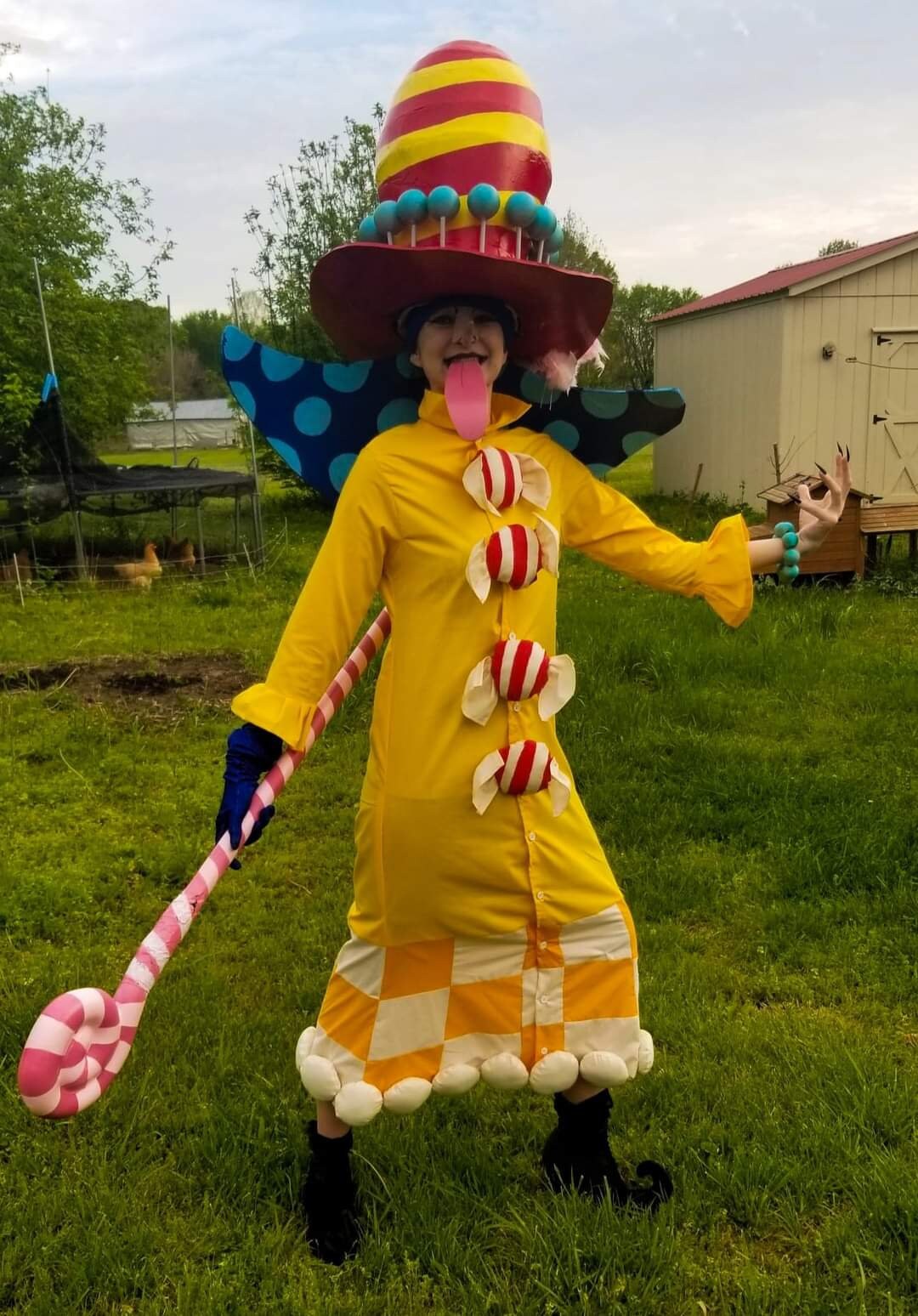 Perospero's Candy Cane Spiral Staff for Cosplay STL Only - Etsy