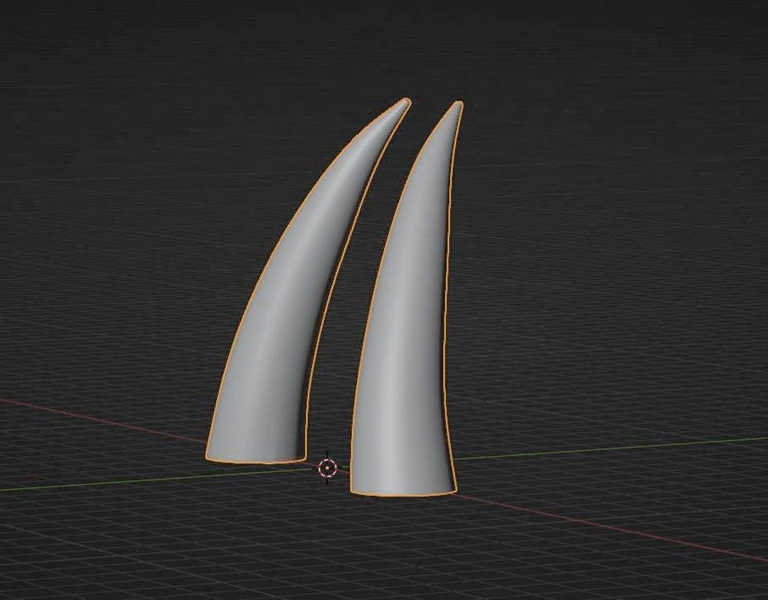 Power/demon Horns (STL File Only) for Cosplay - Etsy