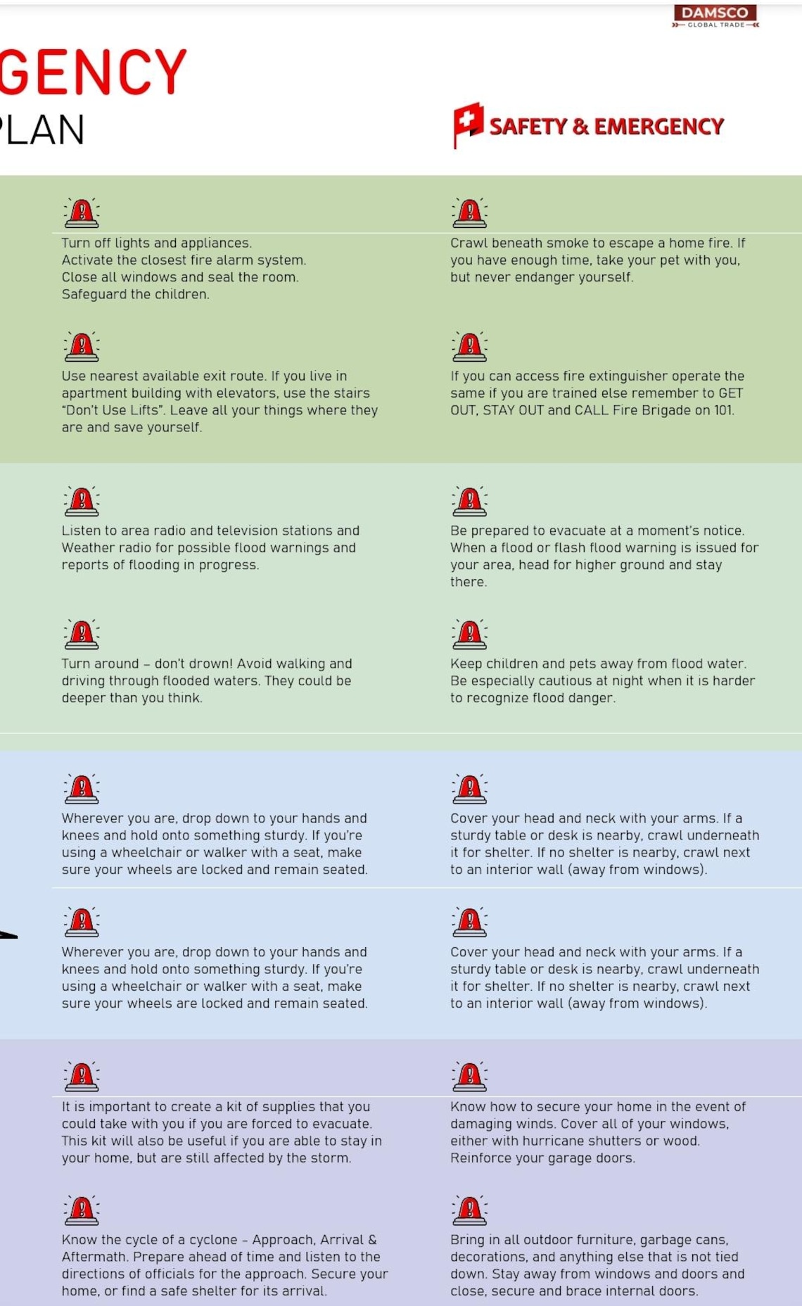 Emergency Action Plan Template | Workplace Safety Plan | Editable EAP ...