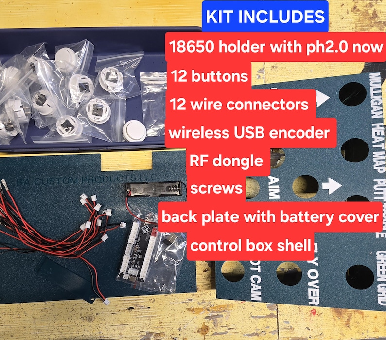 Diy WIRELESS Golf Simulator Control Box - Etsy