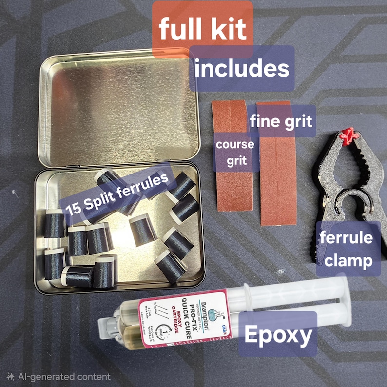 Easy‑install Split Golf Ferrules (no Clubhead Removal Required) - Etsy