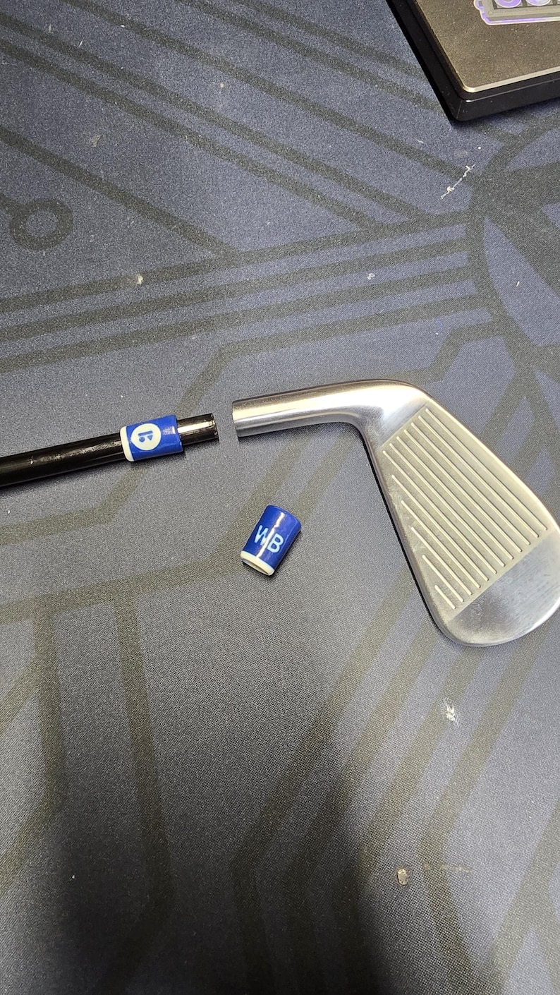Custom 3d-printed Golf Ferrules – Personalized Logo, Vapor-smoothed ...