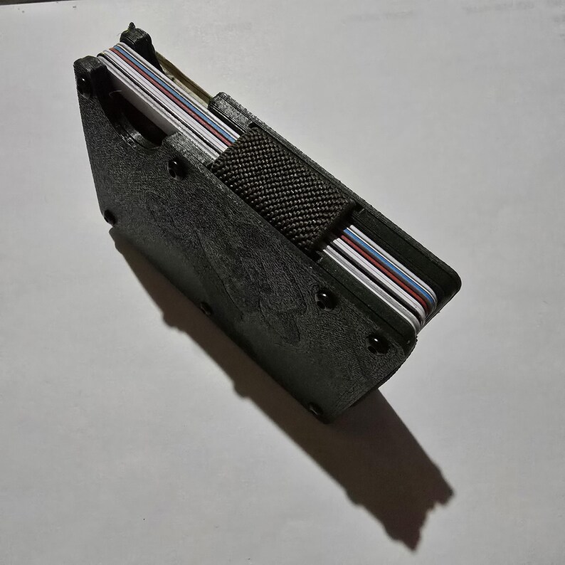 Personalized 3d Printed Minimalist Wallet - Etsy