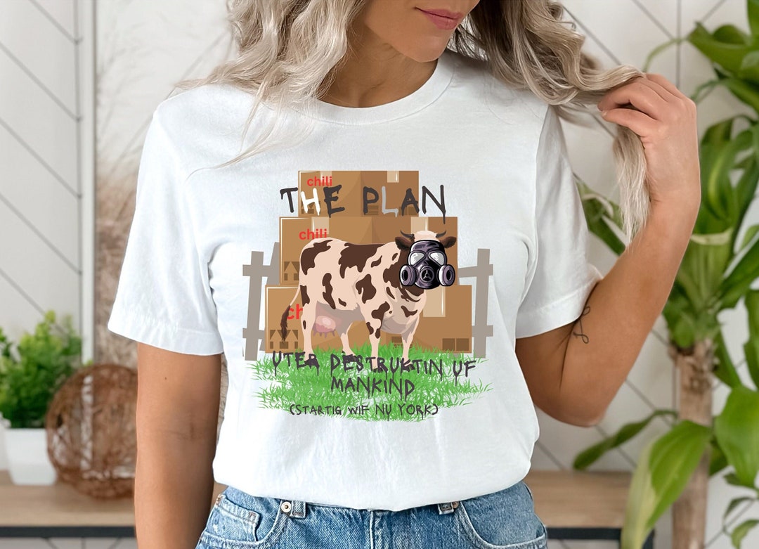Funny Cow Methane Gas T-shirt: Political Humor Tee - Etsy