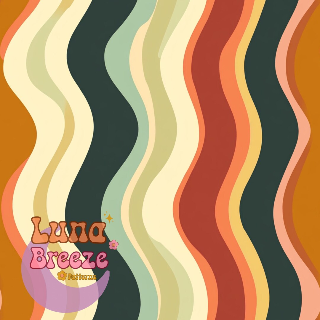 Fall Stripes Seamless Repeating Pattern - Etsy