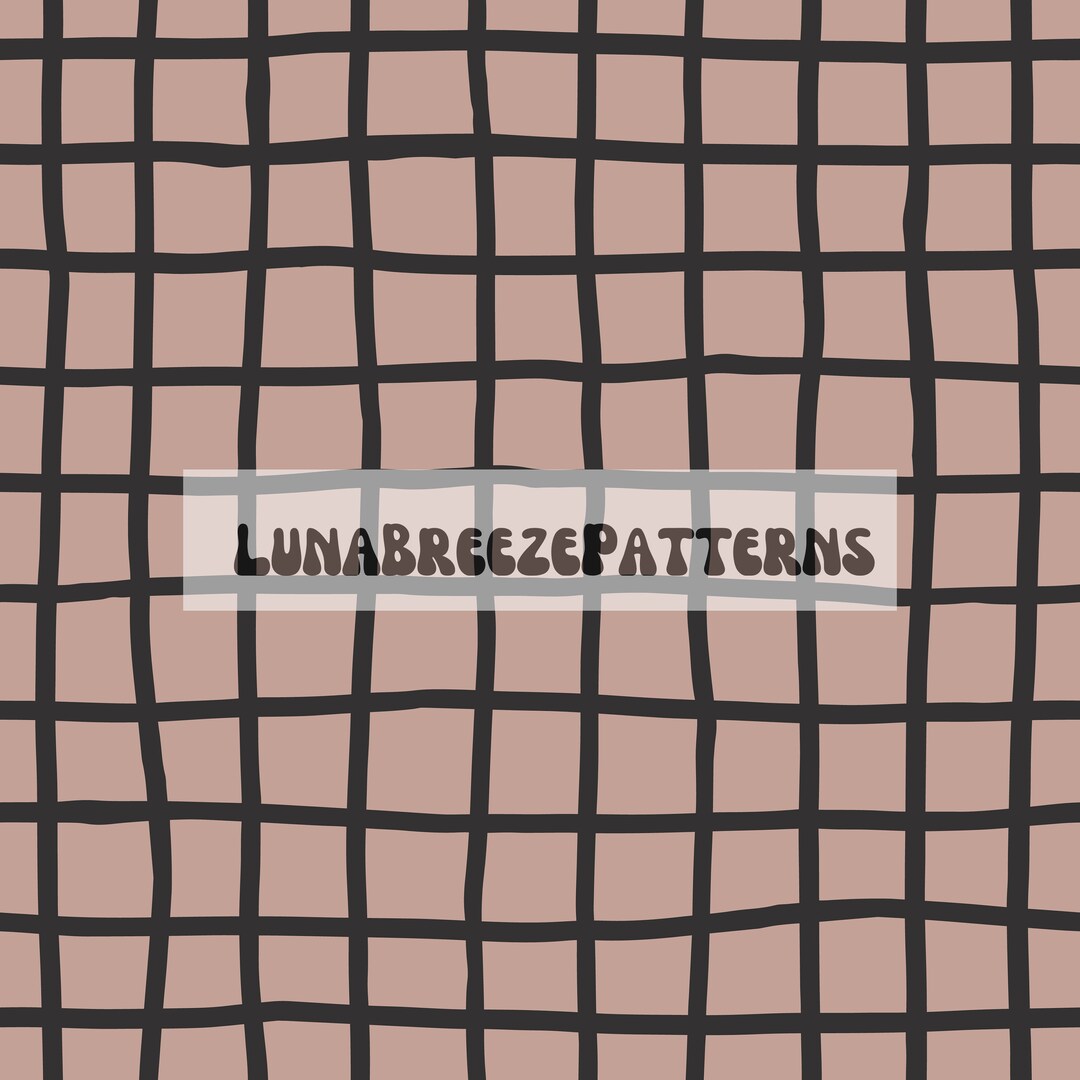 Tan Grid Seamless Repeat Pattern - Etsy