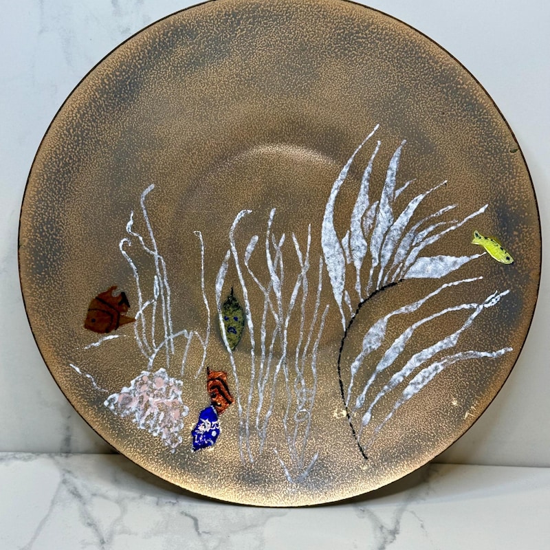 Enamel Copper Plate - Etsy