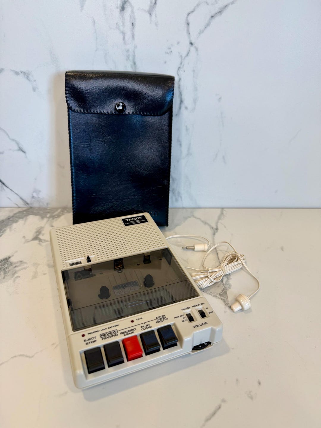 Vintage 1983 Tandy CCR-82 Computer Cassette Recorder. Listing for Parts Only as It Does Not Have ...