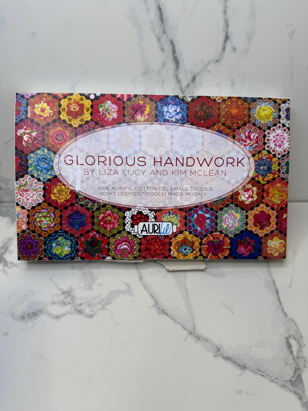 Glorious Handwork by Liza Lucy and Kim Mclean 100% Aurifil Cotton 80 WT ...