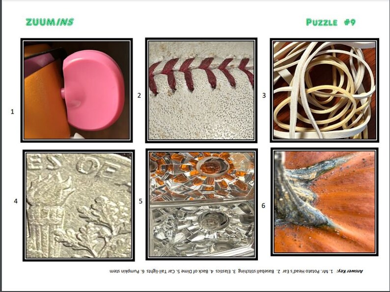 Rainy Day Activity - Picture Puzzle Game - Visual Riddles - Photo ...