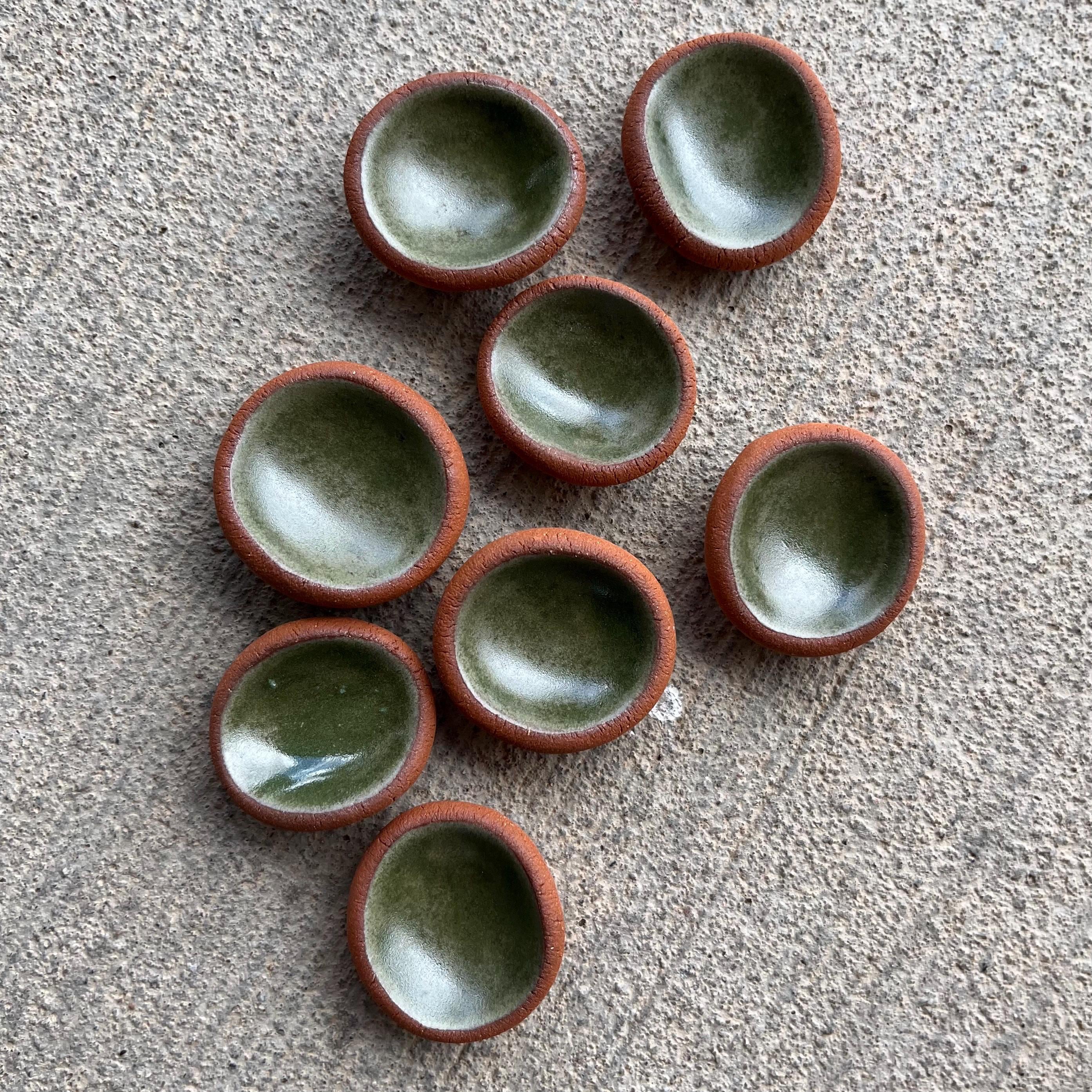 I Handmade Ceramic Stress Relieving Worry Stones Thumb Stones Glazed ...